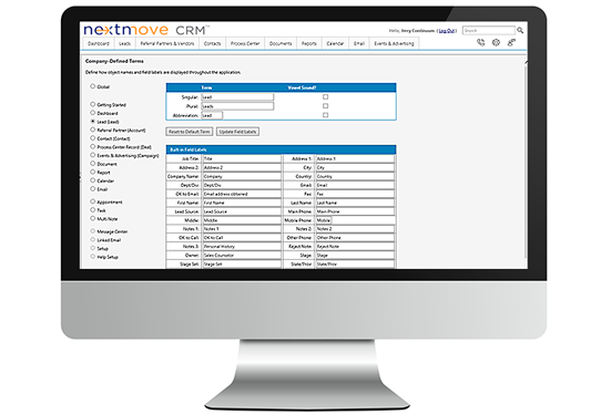NextMove CRM Software Features